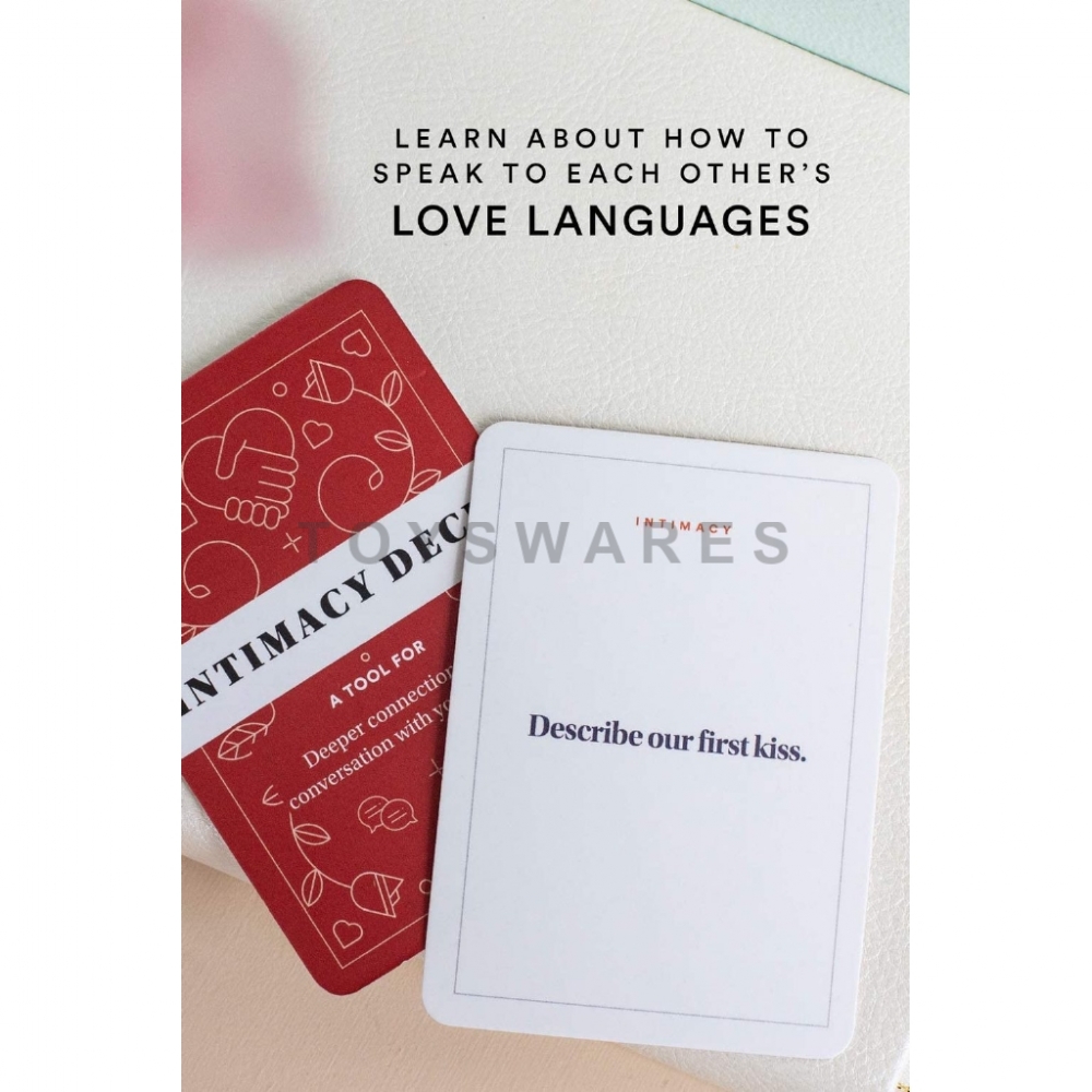 Intimacy Deck by BestSelf Best Couple Card Games