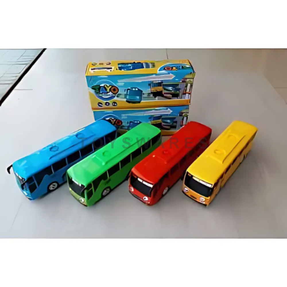 Little Bus Toy with LED Lights & Music Mainan Budak with Sound Tayo ...