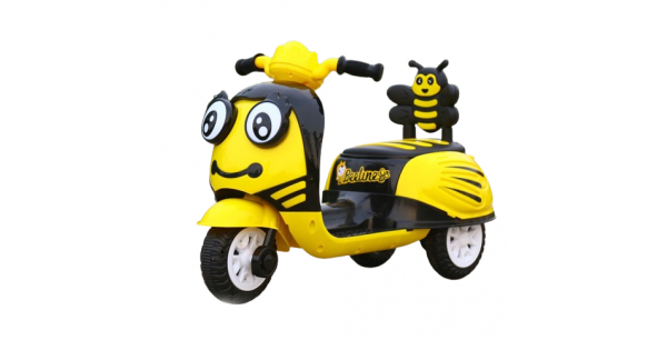 Kids Electric 6V Ride On Motorcycle Bee Vespa With Parents Remote ...