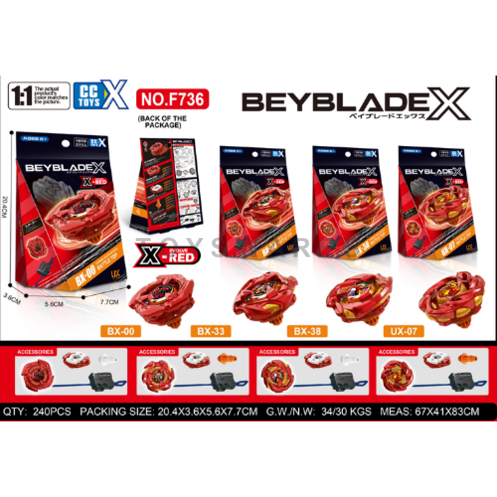 Beyblade Spinning Tops Set Kids Toys