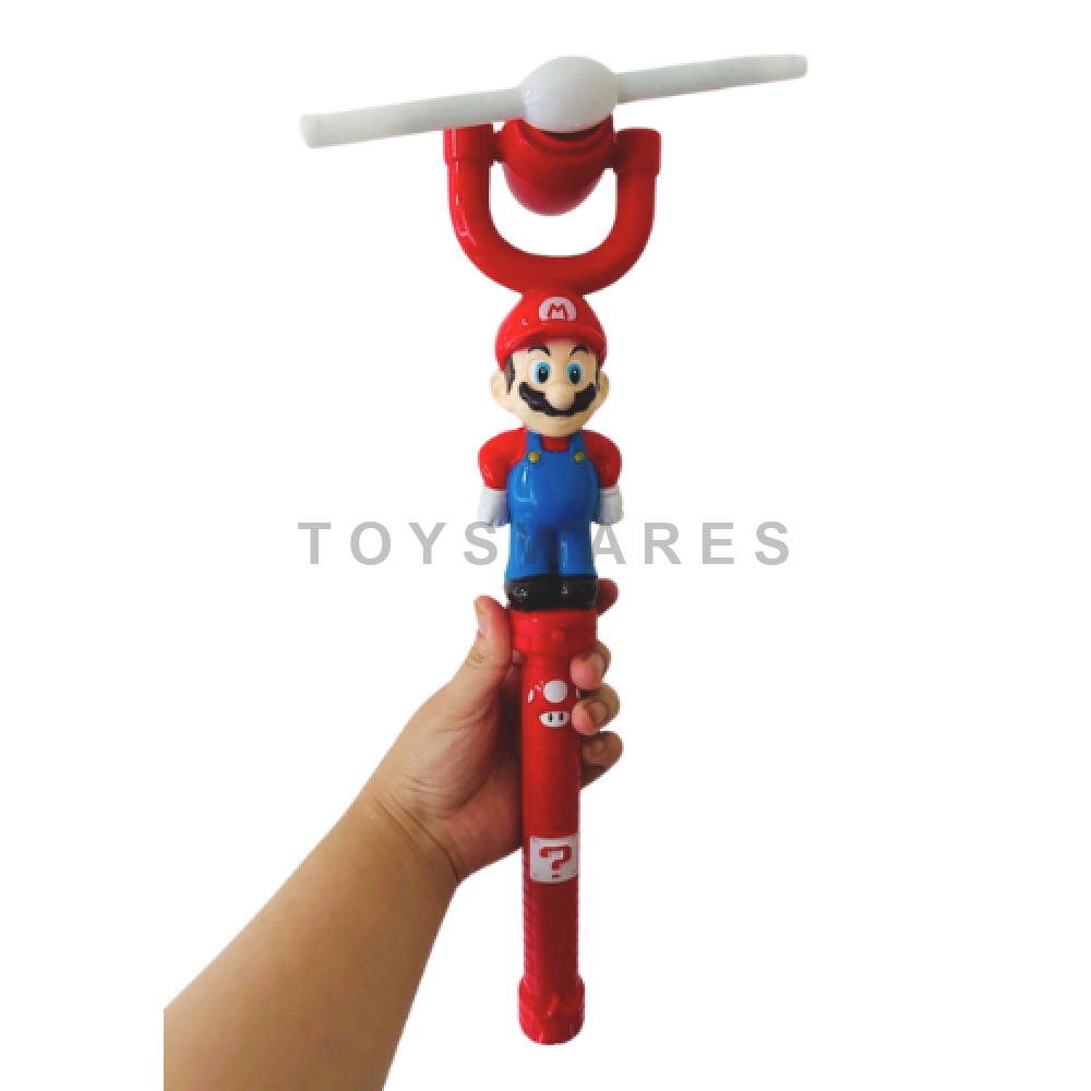 Mario Spintunes LED Music Light Fan Toy With Color-Changing Effects