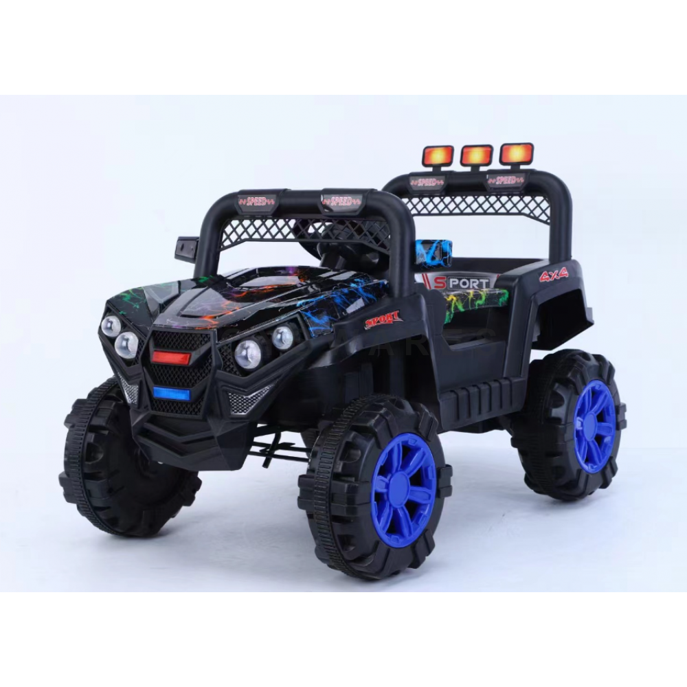 Kids 12V Ride On Children Electric Jeep Car With Parents Remote Off ...