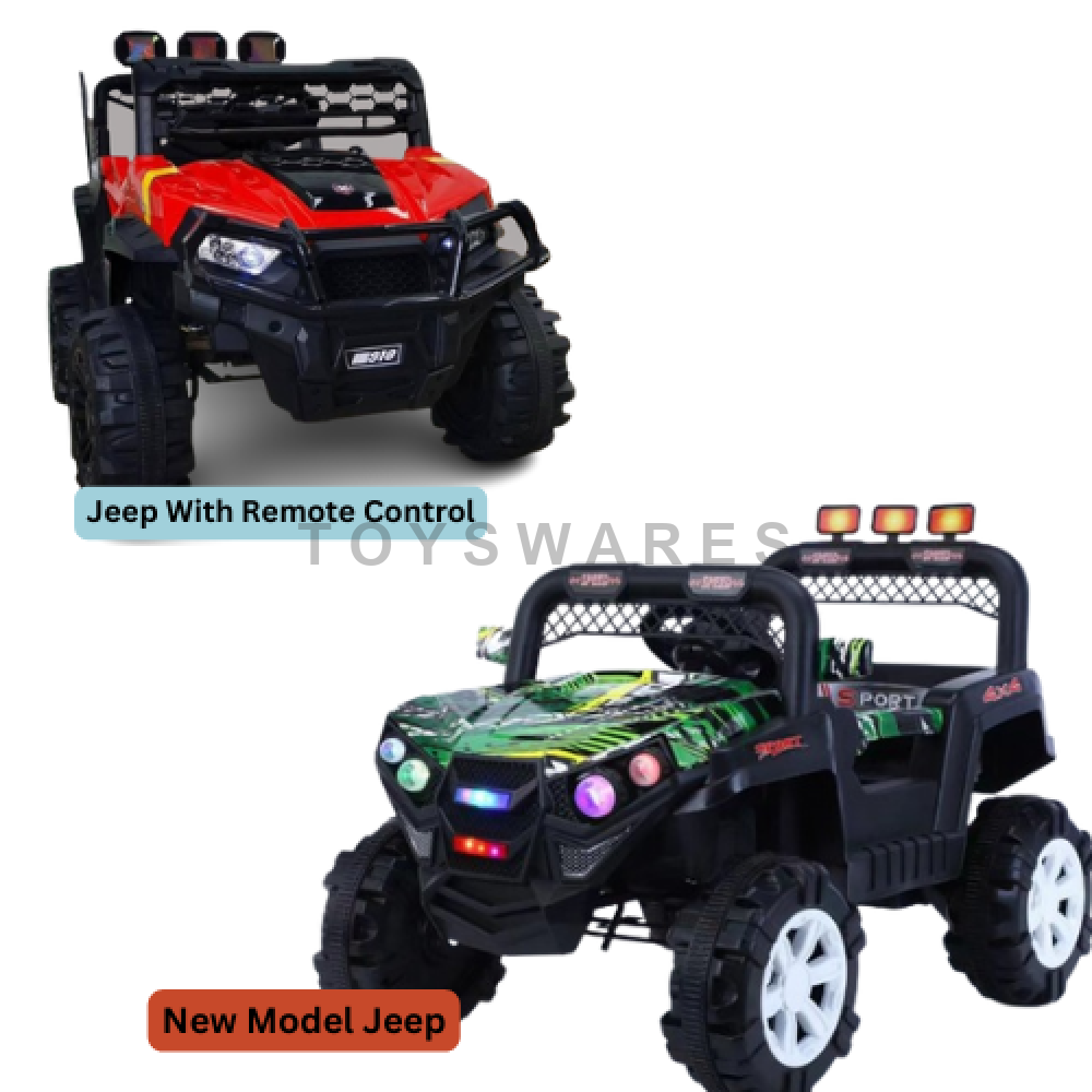 Kids 12V Ride On Children Electric Jeep Car With Parents Remote Off ...