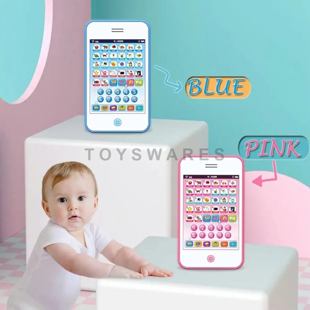 Baby Phone /Kids Tablet Learn Alphabets Words Numbers Music- ABC ...