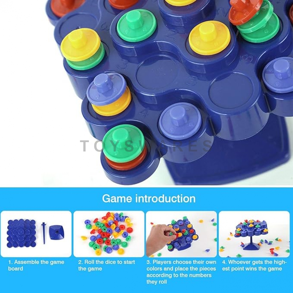 Tip Topple Board Game Family Friend Fun Balancing Board Game