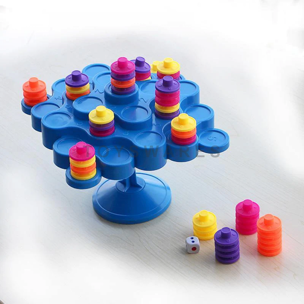 Tip Topple Board Game Family Friend Fun Balancing Board Game