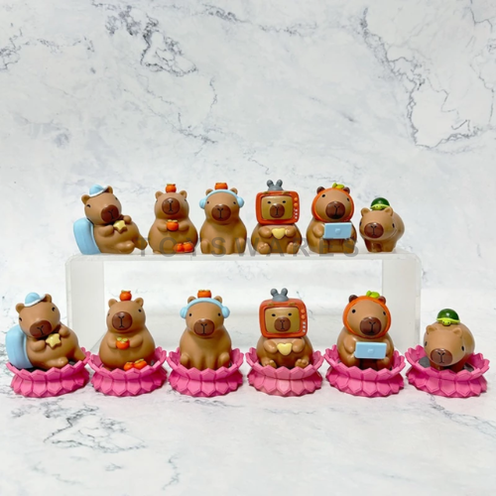 Capybara Blind Box Figure Cute Animal Toy Collectible Model