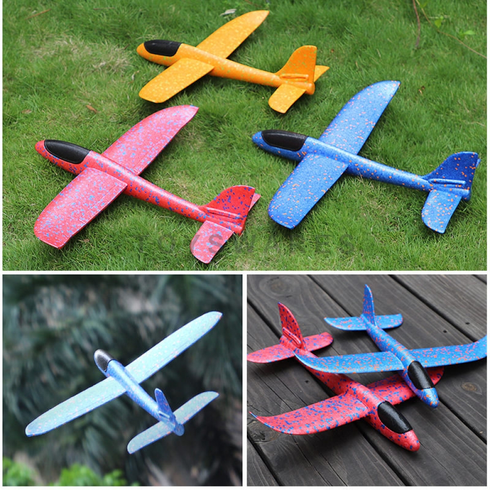 Ultra-light Hand-Thrown 55CM Foam Plane Outdoor Toys