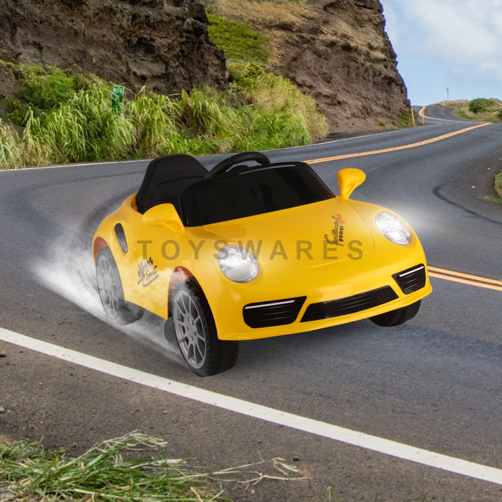 Porsche Children Electric Ride On Kids Car Remote Car / Kereta Mainan ...
