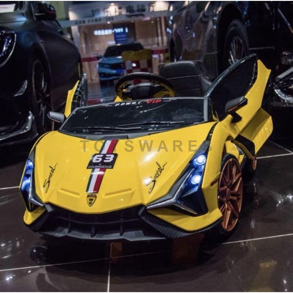 Premium Lamborghini Children Electric Kids Ride On 12V Car With Parents ...