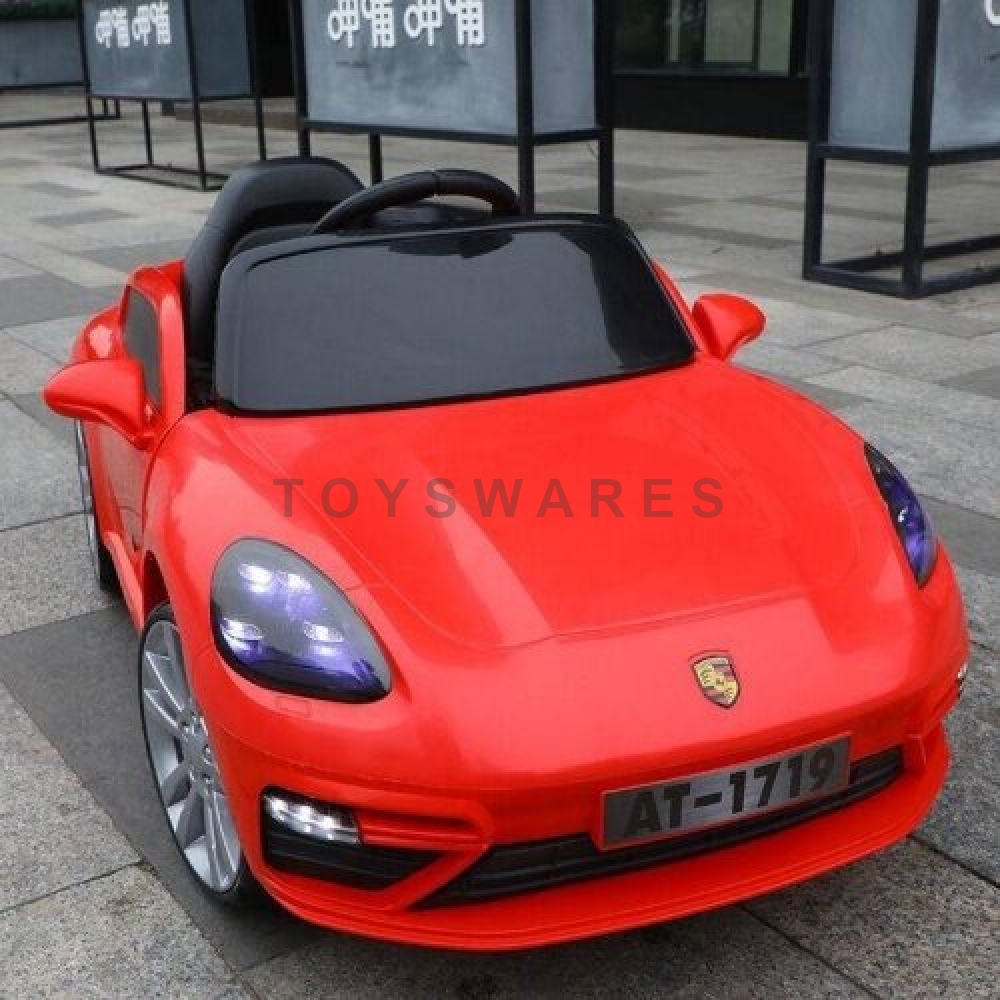 Porsche Children Electric Ride On 12V Remote Control Car With LED Light ...