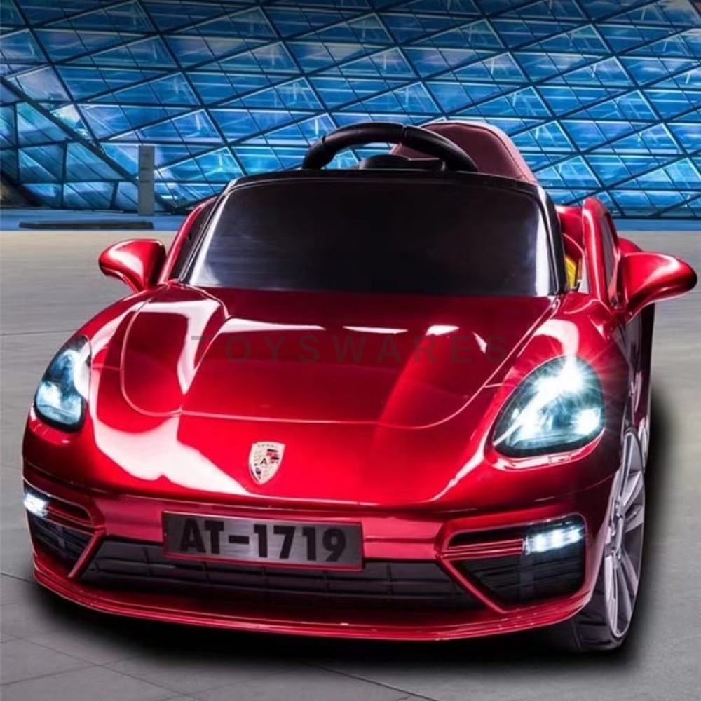 Porsche Children Electric Ride On 12V Remote Control Car With LED Light ...