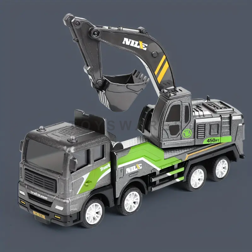 Construction Vehicle Toy Excavator Model Diecast Lorry Car Truck Vehicle
