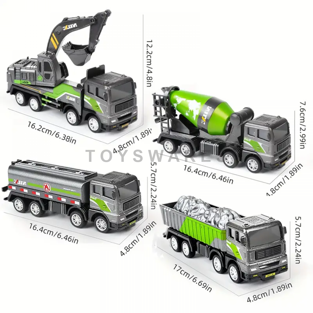 Construction Vehicle Toy Excavator Model Diecast Lorry Car Truck Vehicle