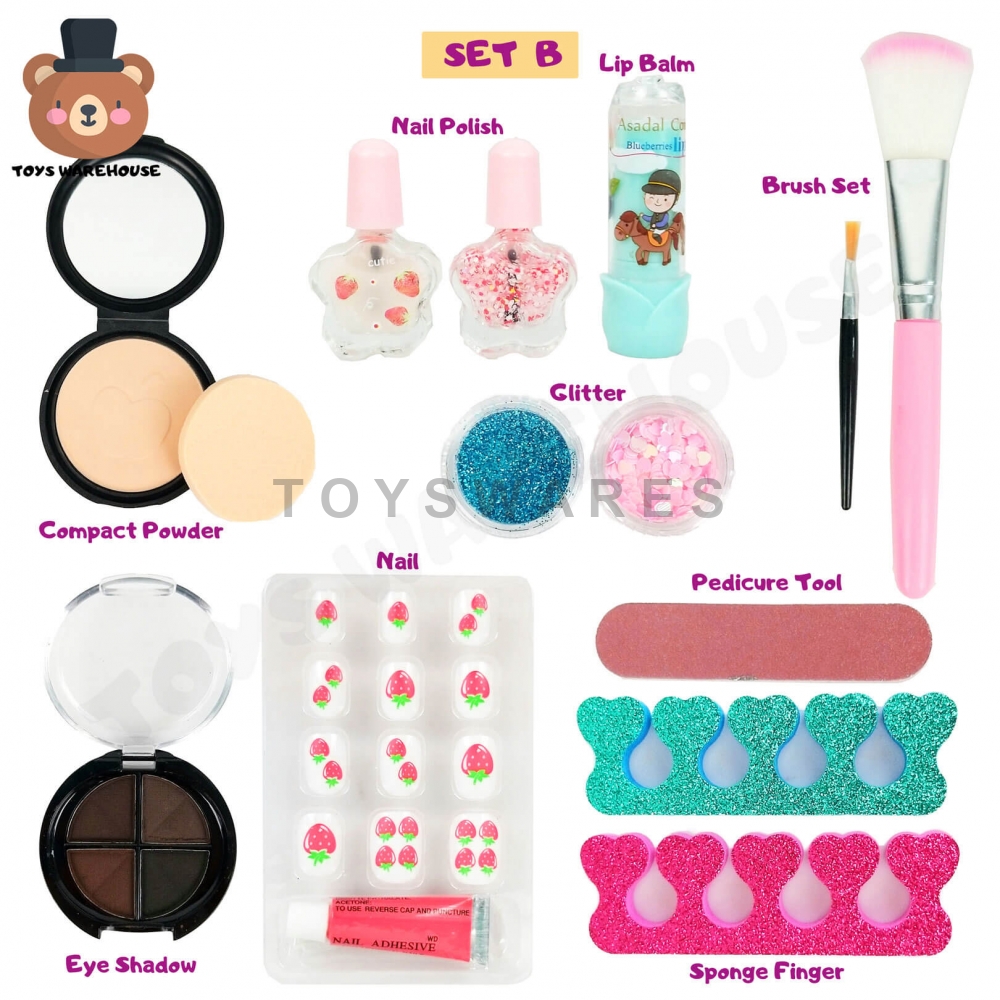 Color Make Up Toys Collection Pretend Play For Kids L.O.L Surprise Theme