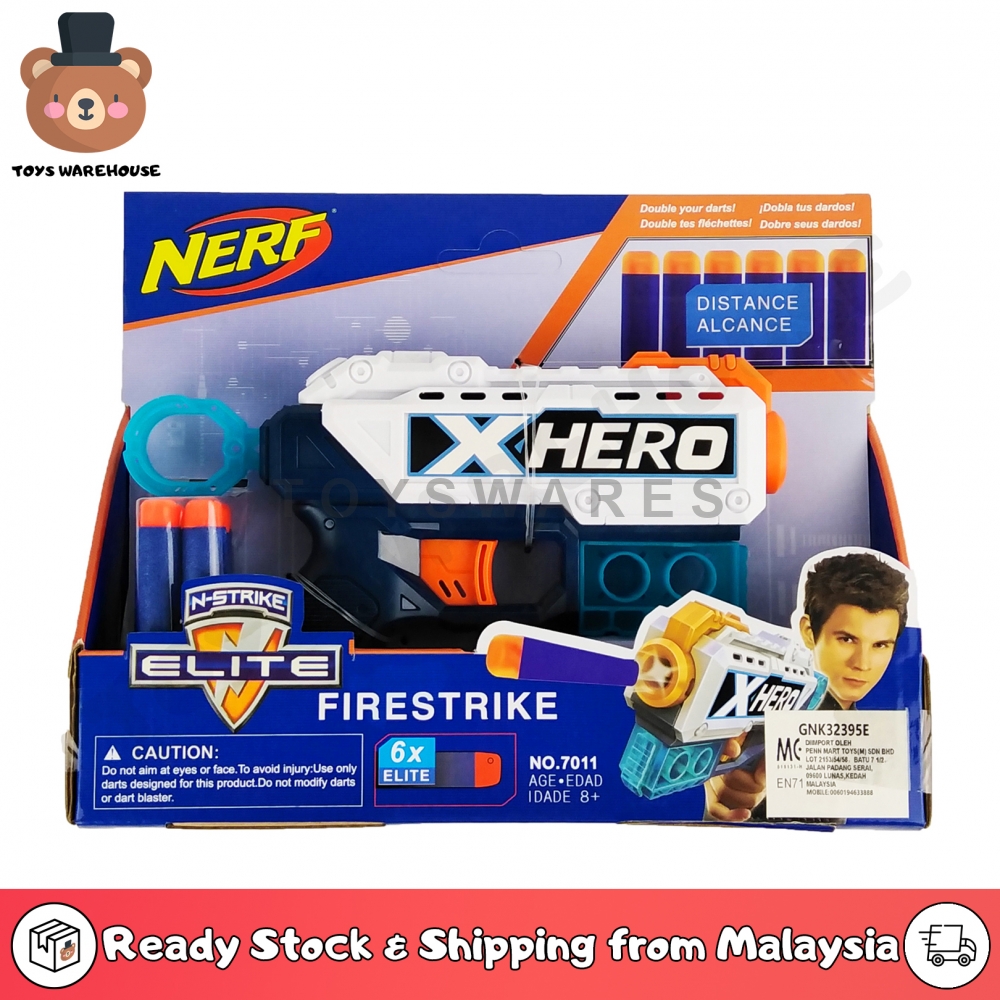 X-Hero Firestrike Elite Nef Soft Bullet Gun