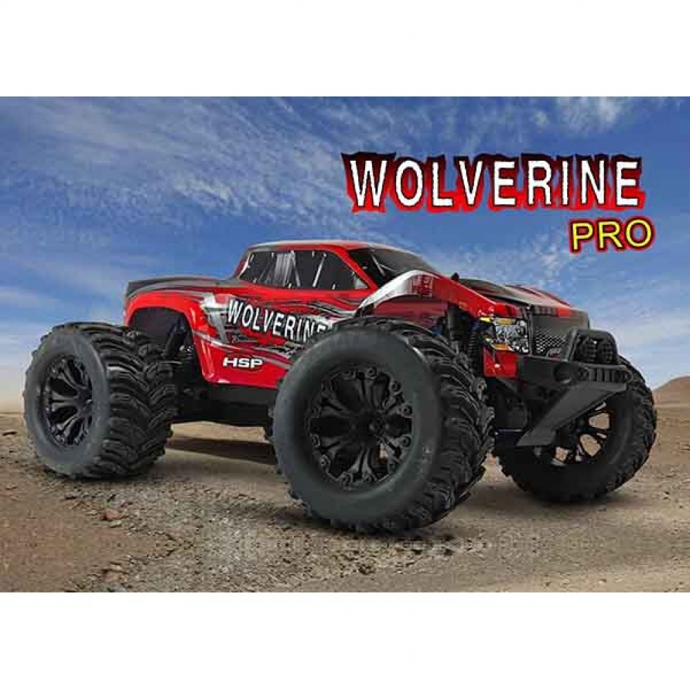 HSP Brontosaunrus 94111 Wolverine 94701 Pro Electric 4WD Off Road ...