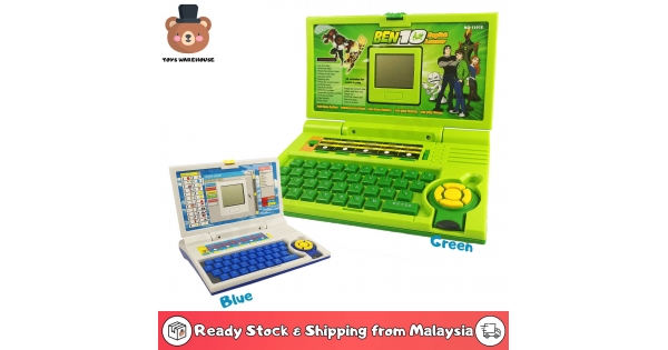 20 Activities English Learner Kids Laptop, Ben 10