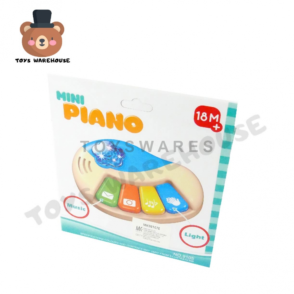 Mini Piano Musical Toys with Lights and Music