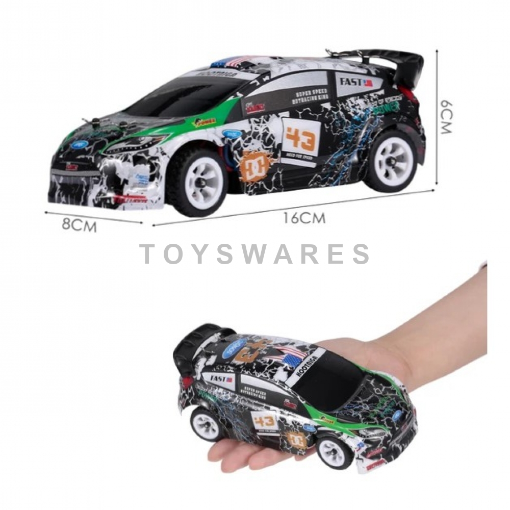 Wltoys K989 1/28 2.4G 4WD Brushed RC Rally Car RTR