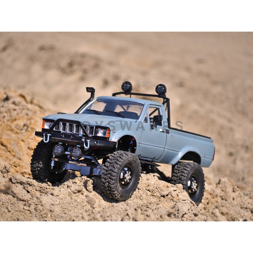 WPL C14-1 4WD 1:16 RC Car 2.4GHz RC Proportional Control Crawler Off-Road Car Buggy With LED ...