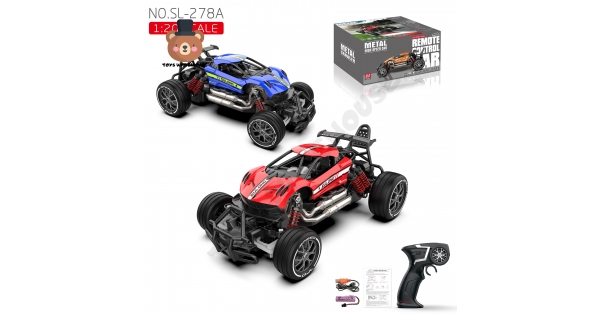 Metal High Speed Remote Controlled Car Max Speed 15KM/H 1:20 Scale 2.4GHz