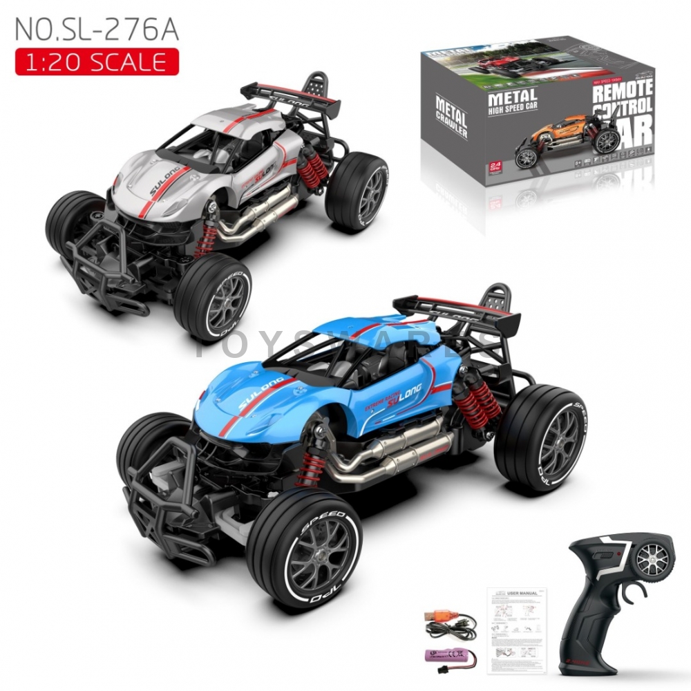 Metal High Speed Remote Controlled Car Max Speed 15KM/H 1:20 Scale 2.4GHz