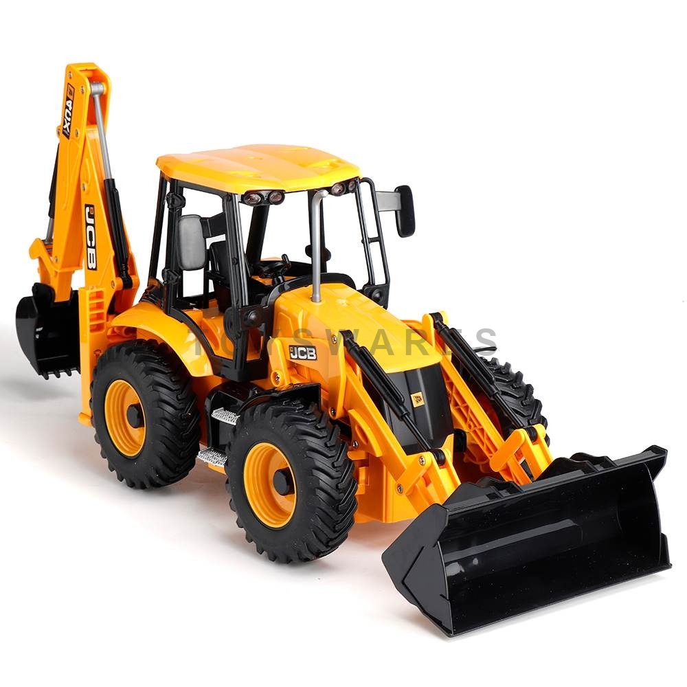 Double E E589-003 RC Excavator 1:20 JCB Backhoe Loader RTR 11CH ...