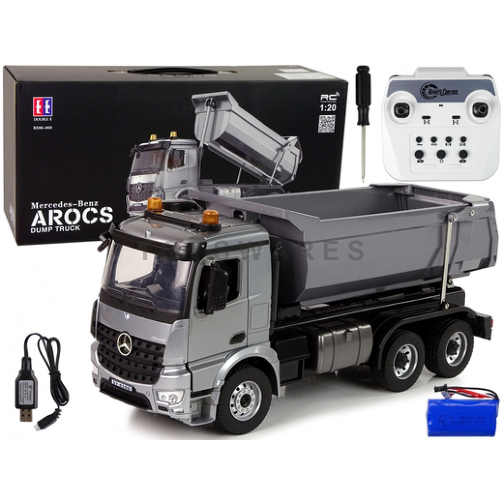 Double E E590-003 1:20 Mercedes-Benz Arocs Dump Truck Load Up To 15KG ...