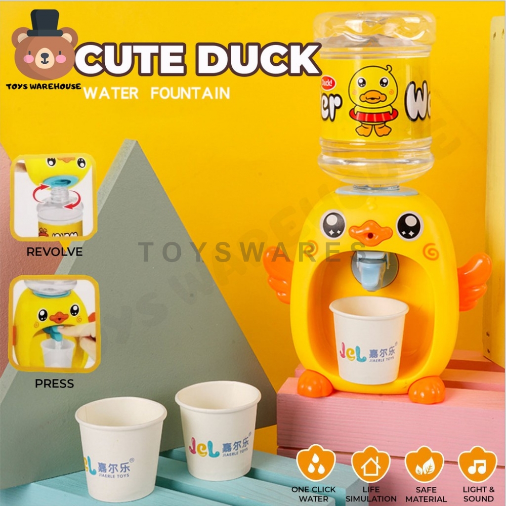 Mini Duck Water Fountain Water Dispenser Electric Toys
