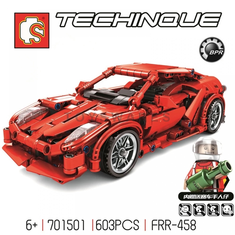 SEMBO Blocks FRR-458 701501 Technique Building Blocks 603 pcs