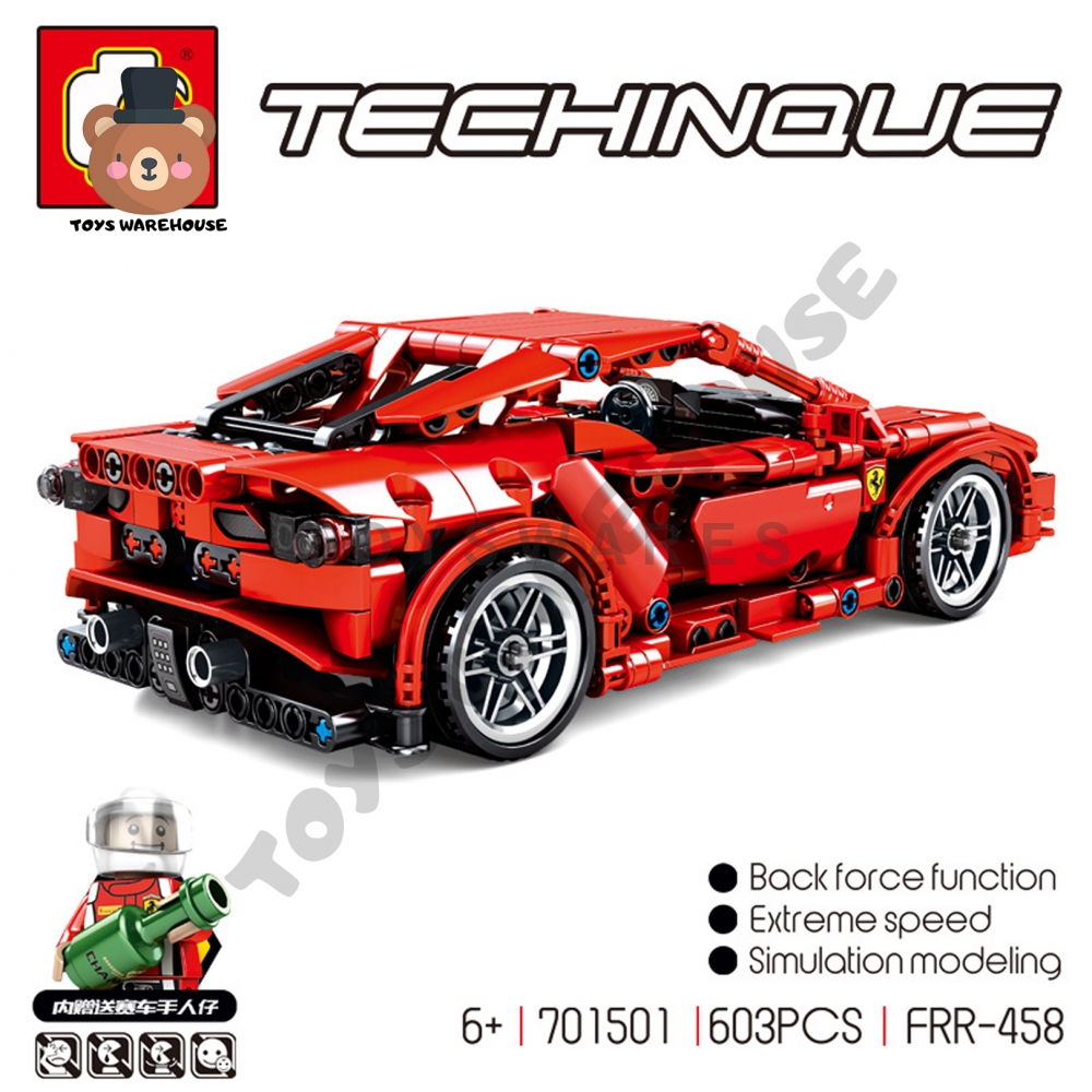 SEMBO Blocks FRR-458 701501 Technique Building Blocks 603 pcs