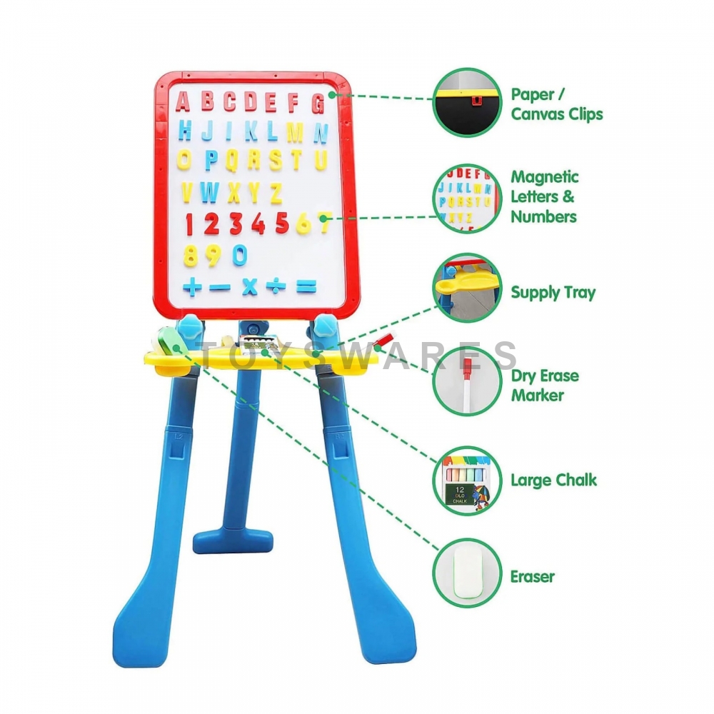 Early Education Whiteboard With Whiteboard Pen and Chalk 26 Numbers ...